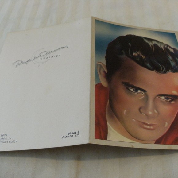 Pater Sato | Art | Vintage James Dean Folded Card | Poshmark